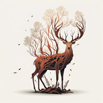 Elk Antler Graphic Images – Browse 13,193 Stock Photos, Vectors, and ...