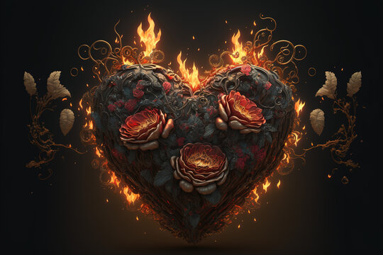 Evil Heart Wallpaper