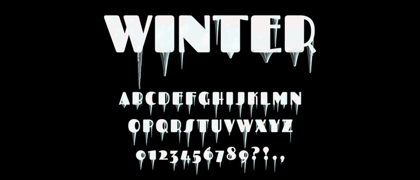 Icicle Letters