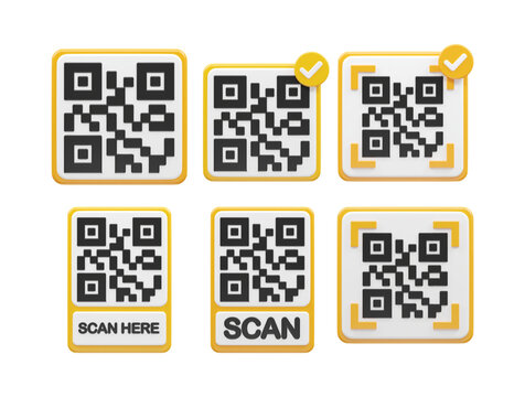 Qr Code Icon 3ds