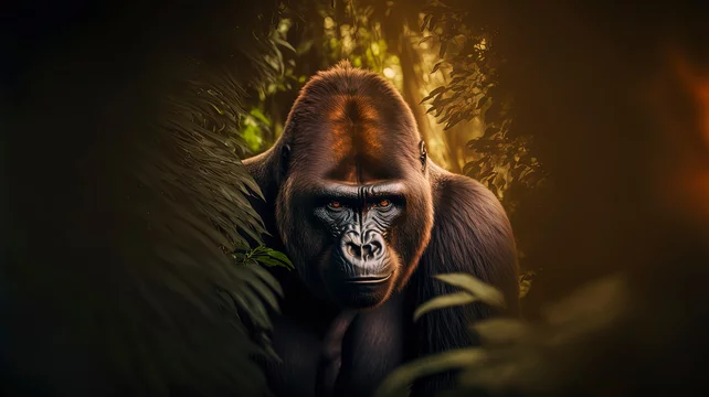Silverback Gorilla Wallpaper Hd