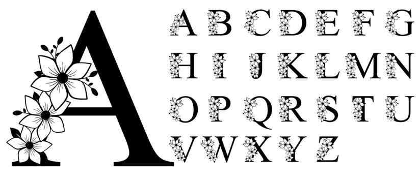 "Floral Font" 이미지 – 찾아보기 1,889 스톡 사진, 벡터 및 비디오 | Adobe Stock