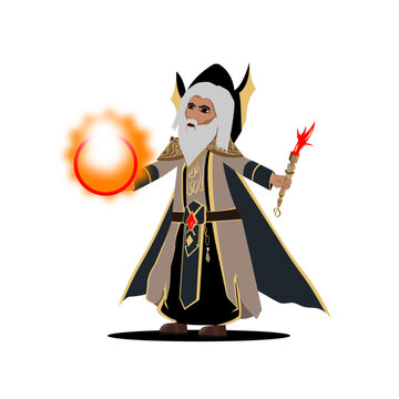 Fireball Wizard Coc Clipart