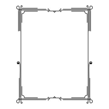 Black And White Borders For Paper