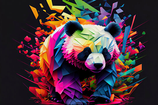 Panda Polygon Bilder – Durchsuchen 598 Archivfotos, Vektorgrafiken und ...