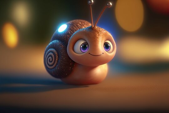 Pixar Snail