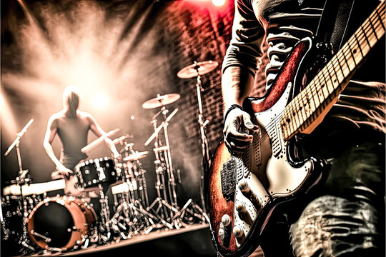 Rock Band Instruments Wallpaper