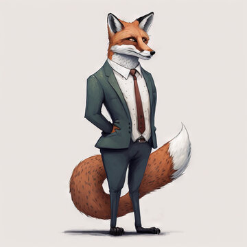 Female Fox Cartoon Images – Browse 2,160 Stock Photos, Vectors, and ...