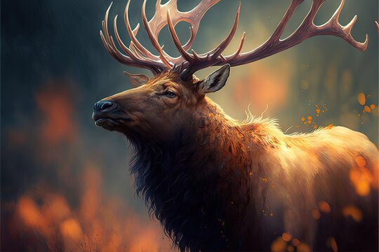 Elk Antler Graphic Images – Browse 13,193 Stock Photos, Vectors, and ...