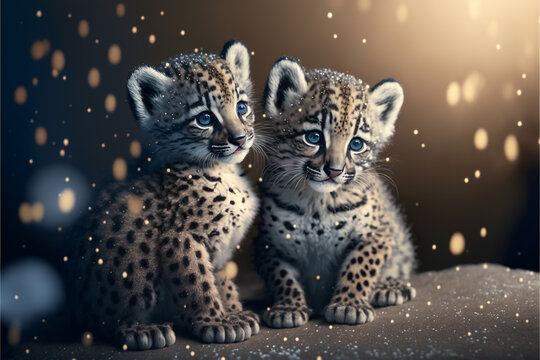 Baby Leopard Wallpaper