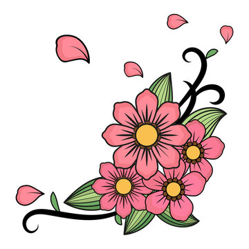 Pretty Corner Border