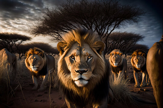 Lion Pride Wallpaper