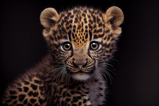 Baby Black Leopard Wallpaper