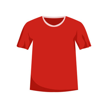 Red T Shirt Clipart