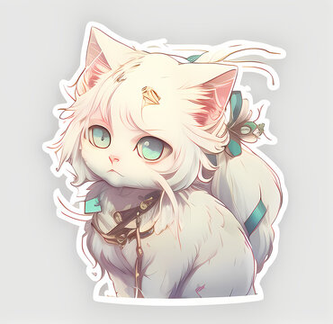 Half Human Half Cat Anime