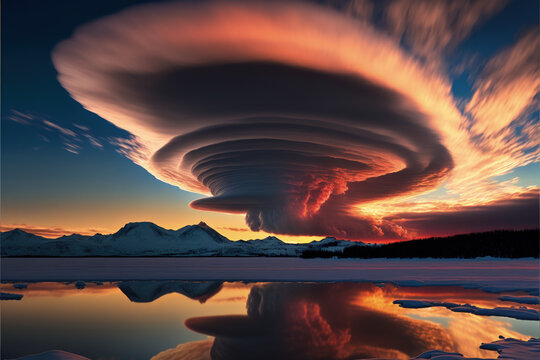 Lenticular Clouds Wallpaper