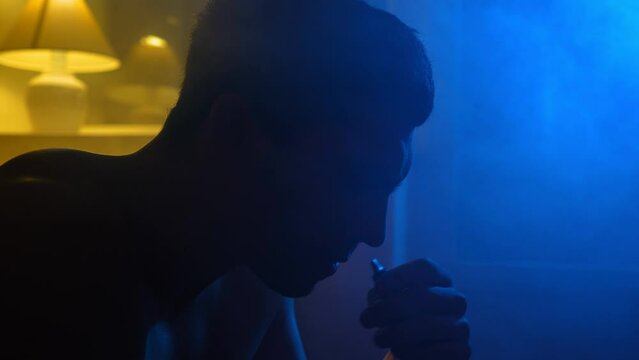 Vaping Silhouette Images – Browse 3,459 Stock Photos, Vectors, and ...