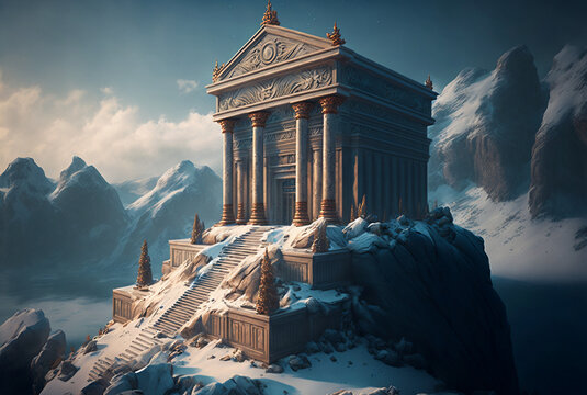 Fantasy Greek Temple