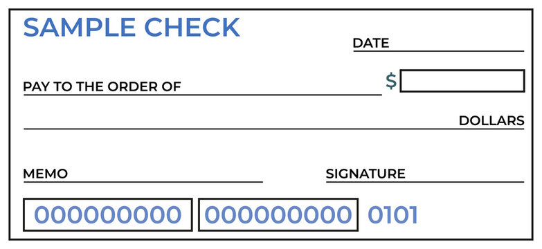 Blank Checks For Practice