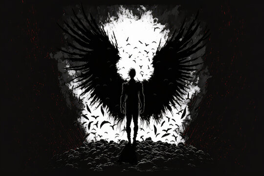 Lucifer The Fallen Angel Wallpaper