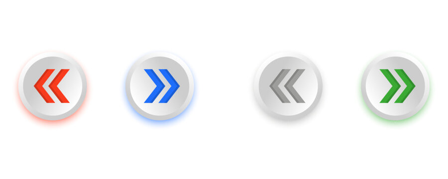 Next Previous Button Icons