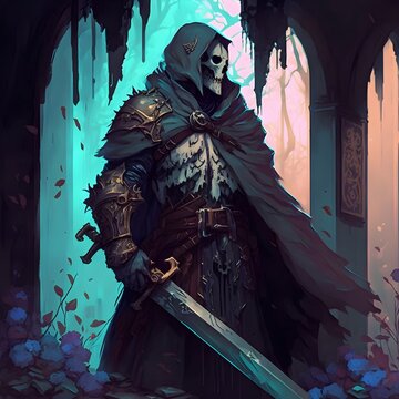 Dying Knight Art
