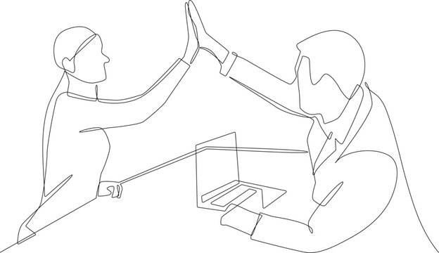 Partner Line Drawing Images – Browse 27,942 Stock Photos, Vectors, and ...