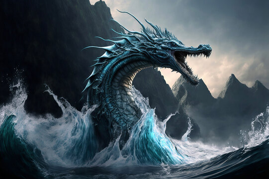 Sea Serpent Wallpaper