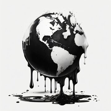 Broken Planet Drawing