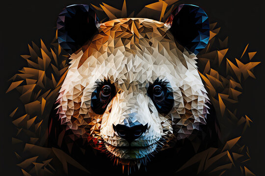 Panda Polygon Bilder – Durchsuchen 598 Archivfotos, Vektorgrafiken und ...