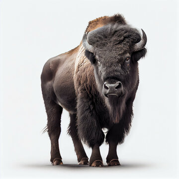 Bison White Background Images – Browse 10,779 Stock Photos, Vectors ...