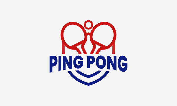 Logo Designed To Look Like Pong