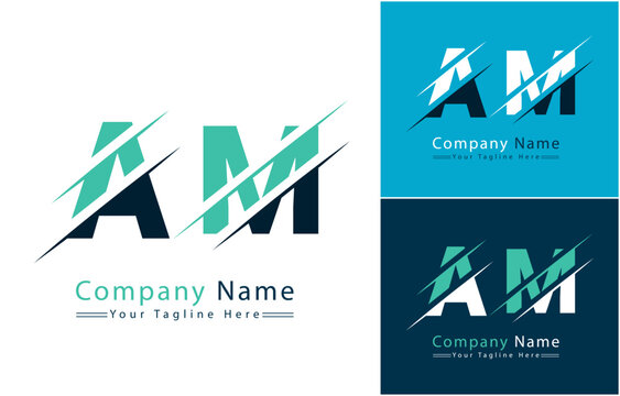 "Am Letter Logo" Images – Browse 348 Stock Photos, Vectors, and Video ...
