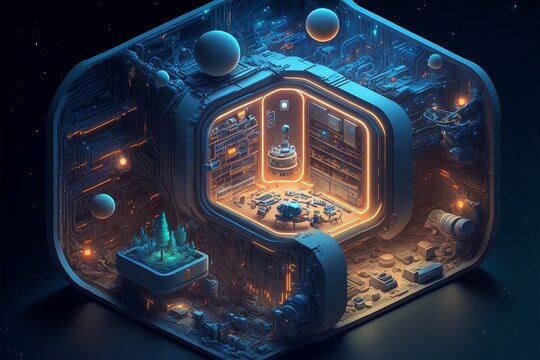 Isometric Spaceship bilder – Bläddra bland 4,331 stockfoton, vektorer ...