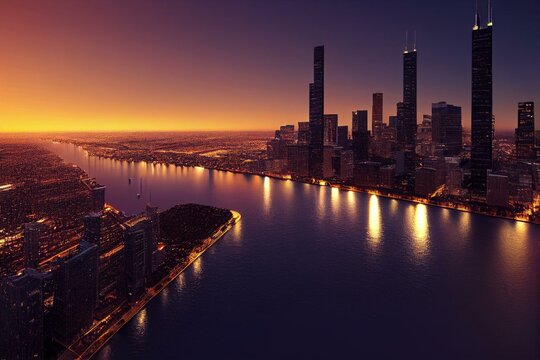 Chicago Skyline Day Bilder – Durchsuchen 14,364 Archivfotos ...