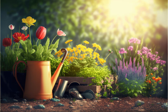 "Gardening Background" Images – Browse 736 Stock Photos, Vectors, and ...