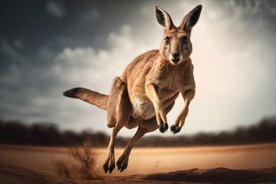 Kangaroo Hopping