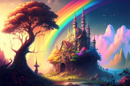 "Rainbow Castle" Images – Browse 110 Stock Photos, Vectors, and Video ...