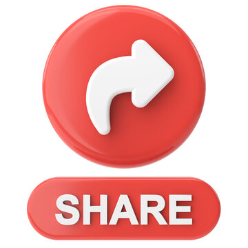 Share Button Psd