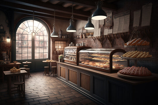 Vintage Bakery Interior