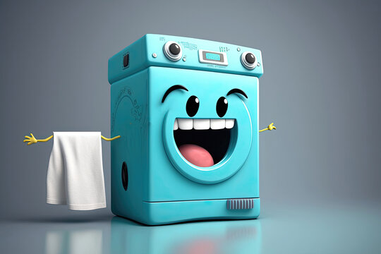 Cartoon Washing Machine Images – Browse 21,578 Stock Photos, Vectors ...