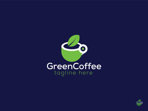 "Green Coffee Logo" Images – Browse 3 Stock Photos, Vectors, and Video ...