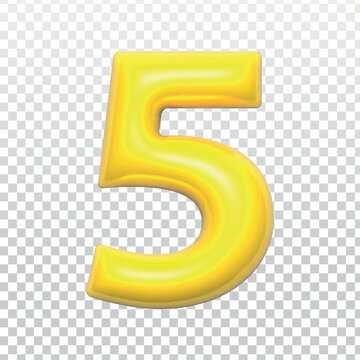 Yellow Number 5