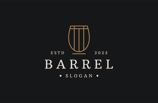 Barrel Logo Amazon.com: Personalized 1 Liter Whiskey Barrel Dispenser
