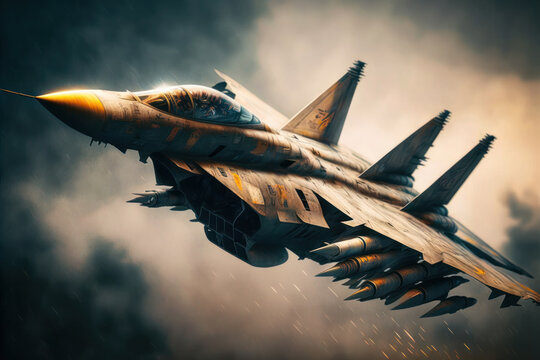 Fighter Jets In Combat