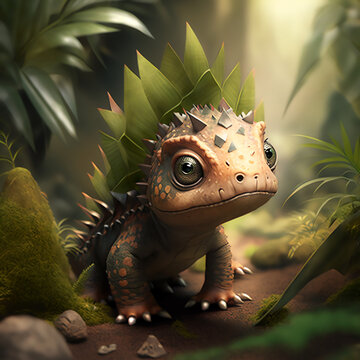 Cute Baby Dinosaur Real