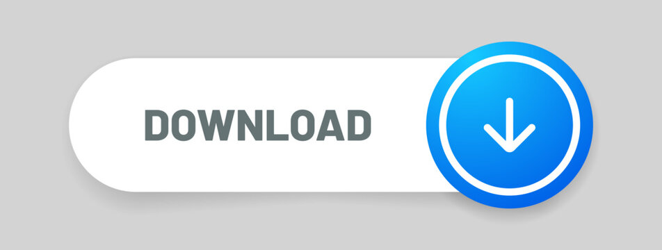 Download Button Png Blue