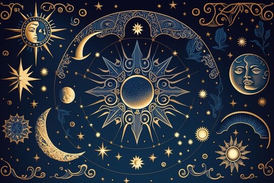 Blue Background Esoteric Images – Browse 34,571 Stock Photos, Vectors ...