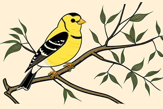 Outline Drawing Goldfinch Images – Browse 1,197 Stock Photos, Vectors ...