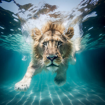 Swimming Lions Part 1